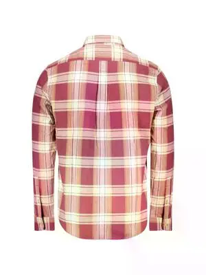 Timberland Plaid-pattern Button-down Shirt - Red