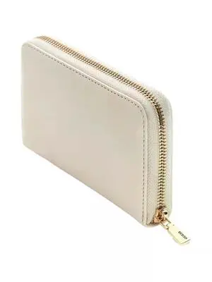 Guess Logo-plaque Zip-around Wallet