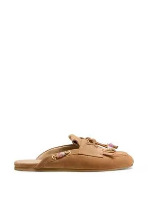 STUART WEITZMAN Majorca Tinsley Mules - Neutrals