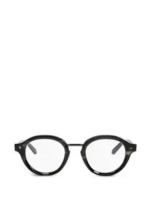 Valentino Garavani Round Frame Eyeglasses - Black