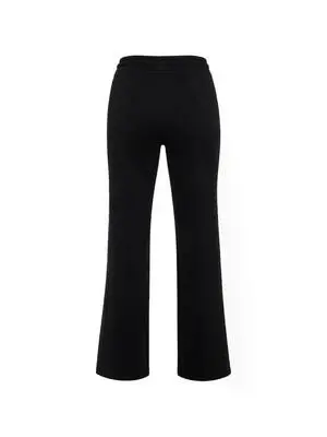 Guess Drawstring Track Pants With Logo Detail - Black