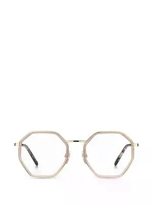 Marc Jacobs Geometric Frame Eyeglasses - Pink