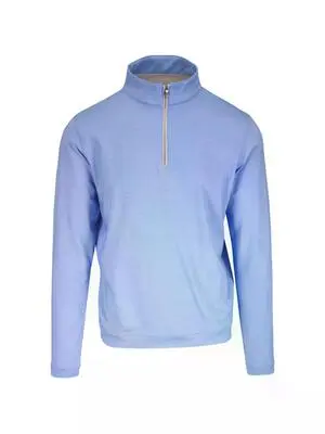 Peter Millar Albatross Quarter-zip Sweater - Blue