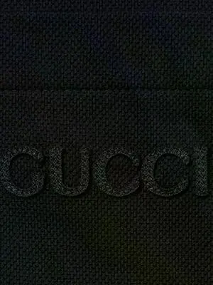 Gucci Web-trim Embroidered Polo Shirt