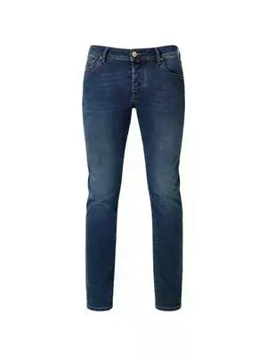 Jacob Cohen Zip Up Jeans For Men