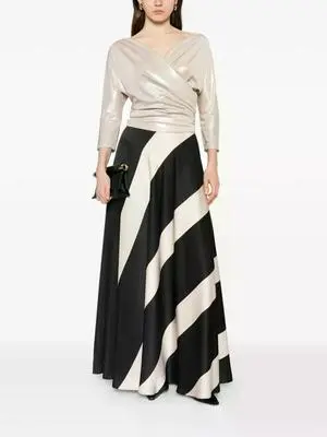 LE RJTANGE Wrap Blouse
