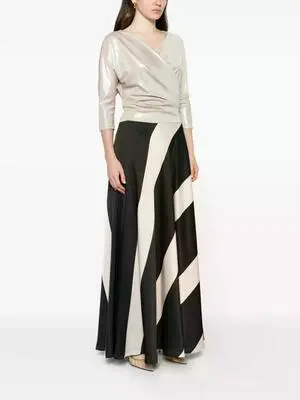 LE RJTANGE Wrap Blouse
