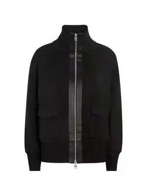 Varley Roxbury Zip-fastening Sweatshirt - Black