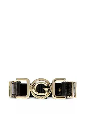 Guess Cirene Logo-buckle Belt - Black