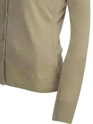 Max Mara Button-up Collared Cardigan
