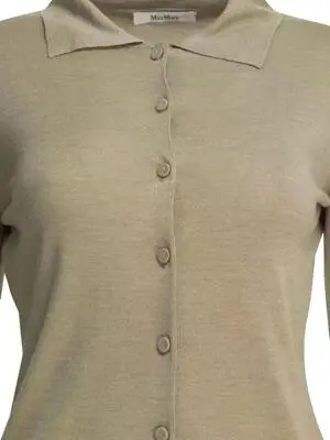 Max Mara Button-up Collared Cardigan