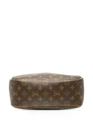 LOUIS VUITTON 2004 Monogram Trouville Handbag - Brown