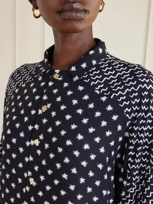 DONDE ESTEBAN Estrellitas Y Olas Printed Shirt