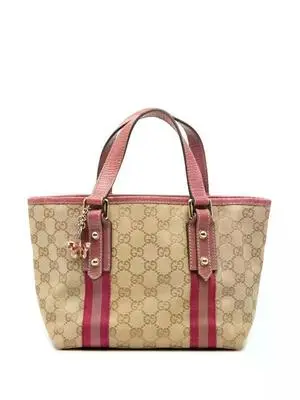 Gucci Gg Canvas Jolicoeur Handbag - Neutrals