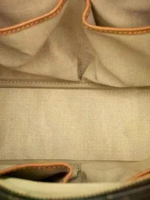 LOUIS VUITTON 2004 Monogram Trouville Handbag - Brown