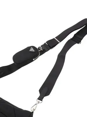 Prada 2013-2026 Tessuto Crossbody Bag - Black