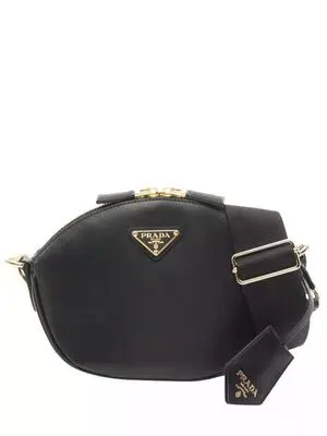 Prada City Calf Crossbody Bag - Black