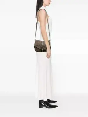 LOUIS VUITTON 2008 Monogram Mini Lin Saumur 30 Crossbody Bag