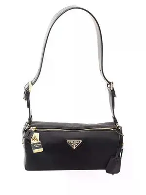 Prada Tessuto Shoulder Bag - Black