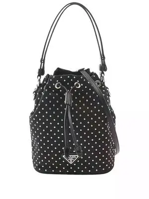 Prada Studded Bucket Bags
