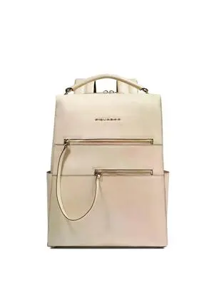 Piquadro Gold Tone Backpacks For Women