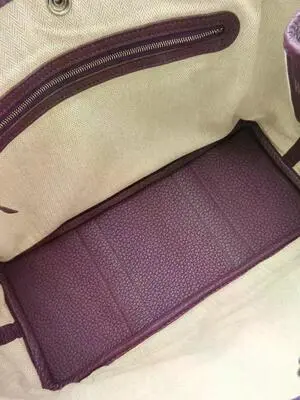Hermès 2016 Negonda Garden Party 36 Tote - Purple
