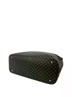 Celine 1998 Macadam Coated Canvas Tote Bag