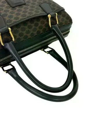 Celine 1997 Macadam Coated Canvas Handbag