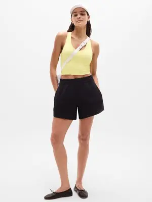 Athleta Form Knit Mid Rise 6" Short - Black