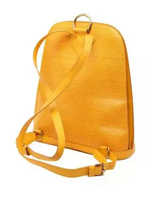 LOUIS VUITTON 1995 Epi Gobelins Backpack - Yellow