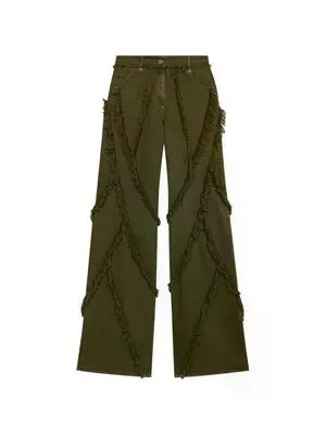 Blumarine Frayed Jeans - Green