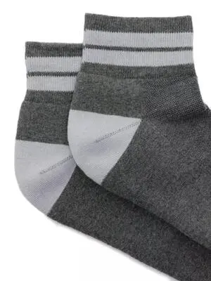 Zegna Sport Allure Ankle Socks - Grey