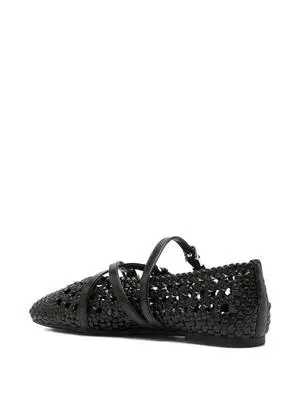 Michael Kors Indy Buckle-strap Ballet Flats