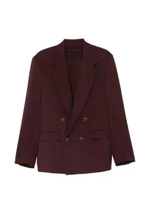MARSEM Double-breasted Suit - Red