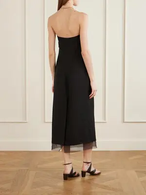 KALLMEYER Lizzy Woven Midi Dress - Black