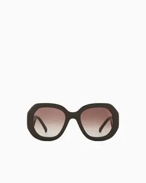 Giorgio Armani Square Sunglasses - Brown