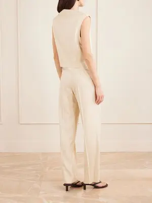 BLAZÉ MILANO Danae Woven Vest
