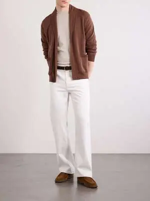Brioni Knitted Cotton T-shirt