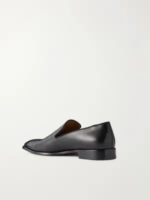 CHRISTIAN LOUBOUTIN Danny Leather Loafers - Black