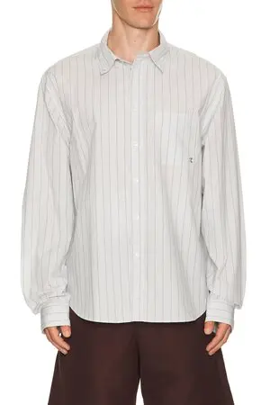 Vowels Long Sleeve Shirts For Men