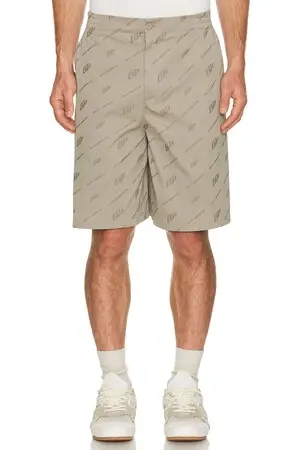 Off-white Button Detailed Bottoms For Men