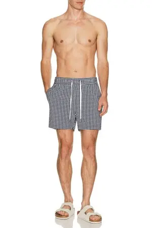 Onia Charles 4 Swim Trunk - Navy