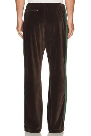 Needles Track Pant Poly Smooth - Brown