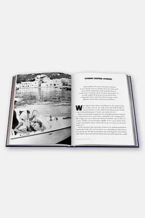 Assouline Mykonos Muse By - Blu