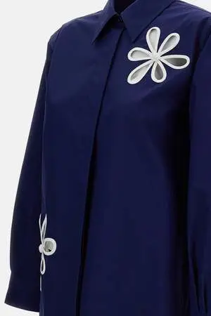 Fendi Poplin Shirt - Blue
