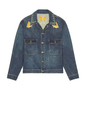 Needles Papillon Denim Jacket - Indigo