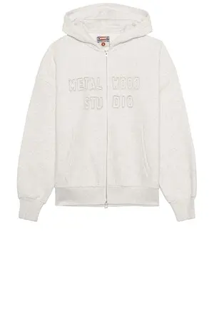 METALWOOD STUDIO Cutie Zip Hooded Sweatshirt