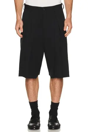 Comme Des Garçons Wool Tailored Shorts
