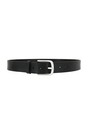 CORRIDOR Leather Belt - Black