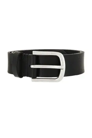 CORRIDOR Leather Belt - Black